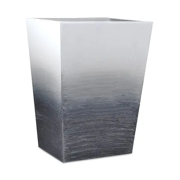 MIKE & ALLY Ombre Waste Basket - Grey/silver