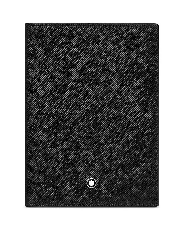 Montblanc Sartorial Leather Passport Holder - Black