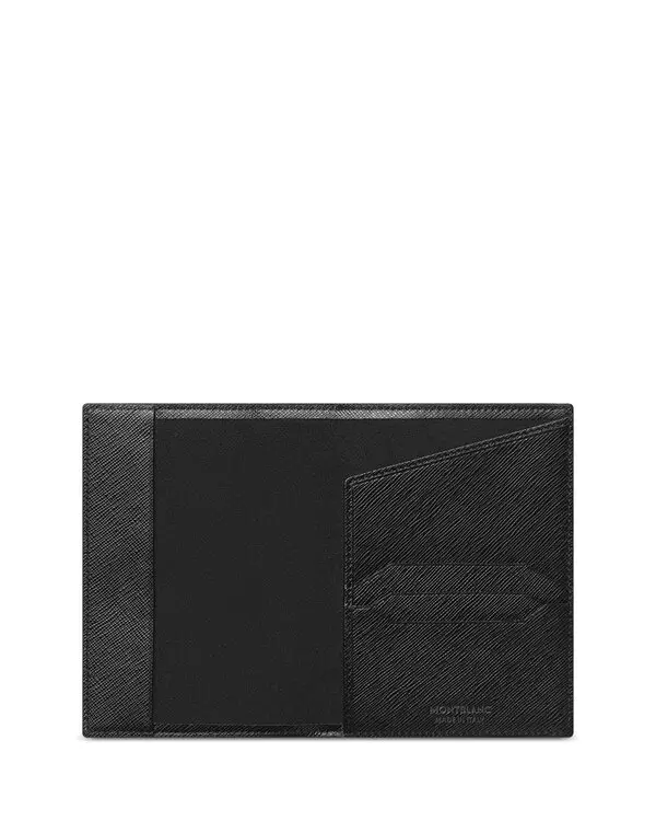 Montblanc Sartorial Leather Passport Holder - Black