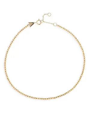 Adina Reyter 14k Yellow Bead Chain Anklet
