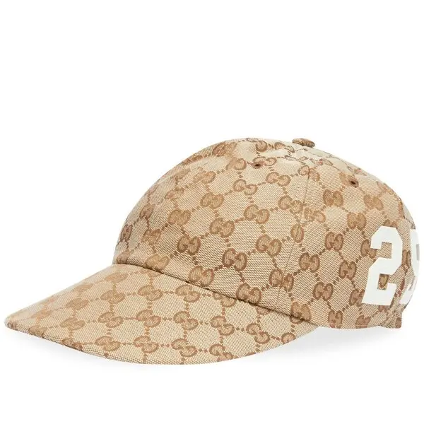 Gucci Patch Logo Jacquard Baseball Cap
