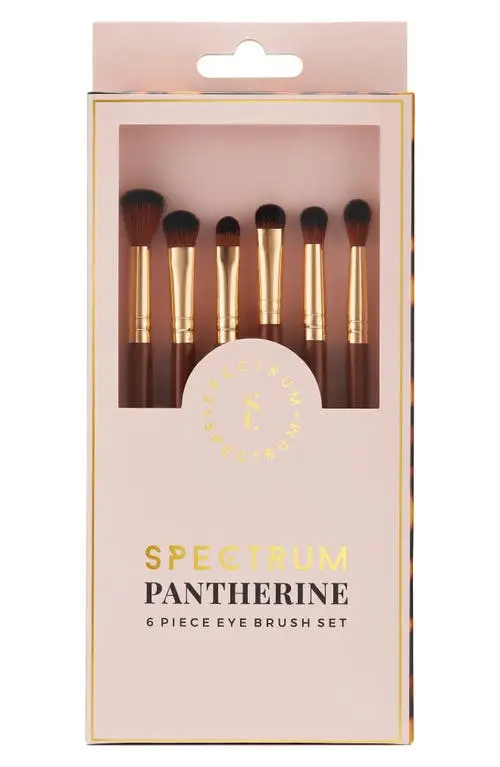 SPECTRUM Pantherine 6-piece Eye Makeup Brush Set $45 Value