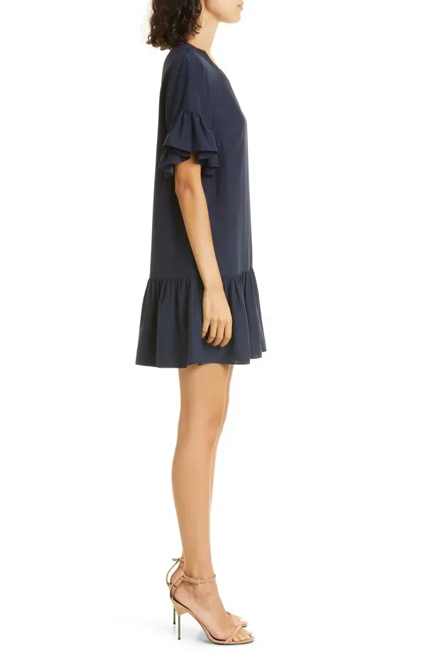 Cinq À Sept Leilah Silk Swing Dress