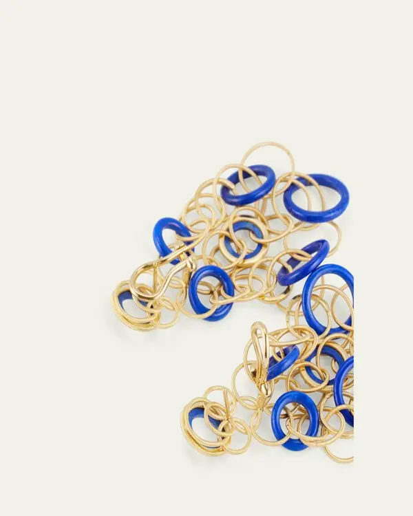 Buccellati Hawaii Lapis Lazuli Pendant Earrings