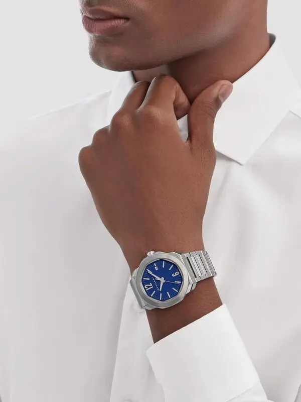 BVLGARI Octo Roma Stainless Steel Automatic Bracelet Watch