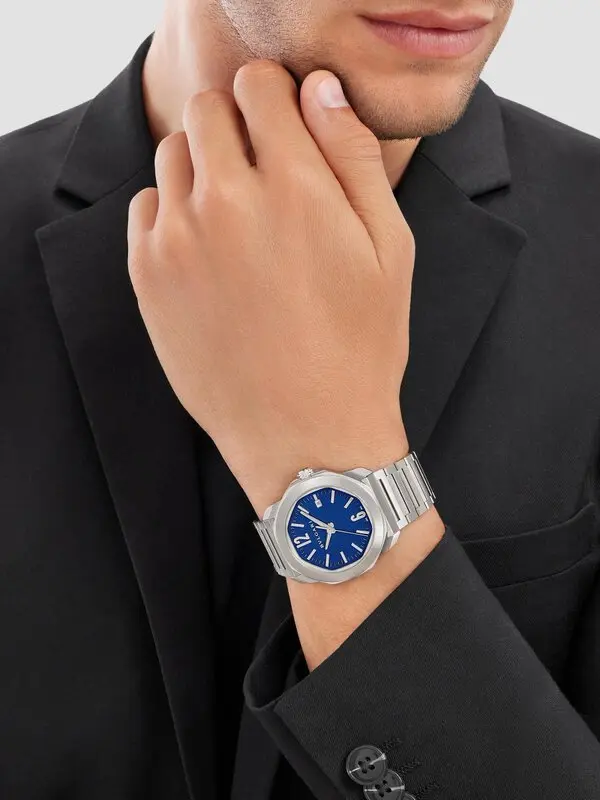 BVLGARI Octo Roma Stainless Steel Automatic Bracelet Watch