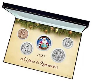 AMERICAN COIN TREASURES 2023 Year To Remember S Anta Coin Set - One-color