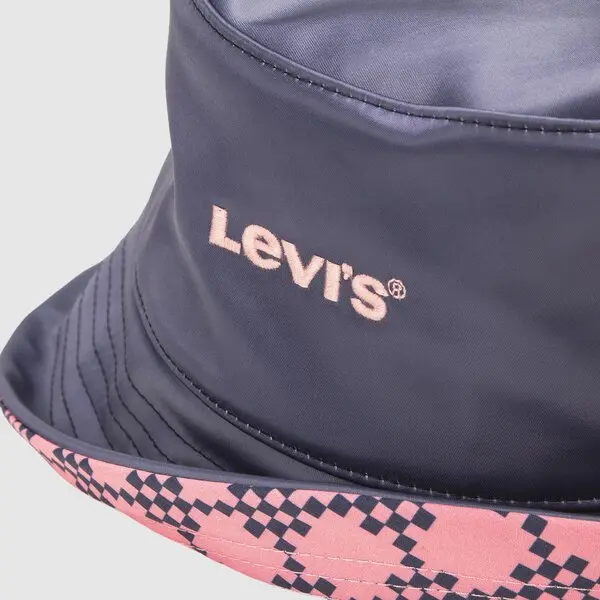 LEVI'S Reversible Bucket Hat - Navy Blue