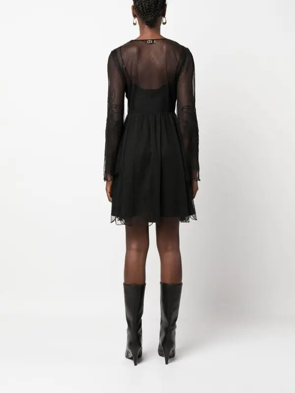 TWINSET Layered Lace Dress