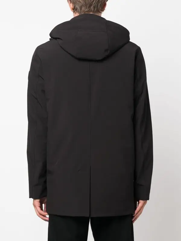 Woolrich Hooded Padded Jacket - Black