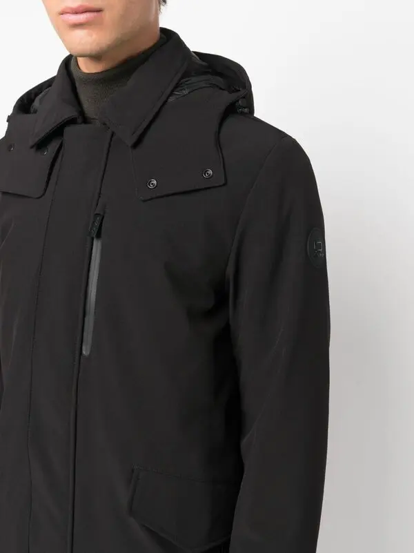 Woolrich Hooded Padded Jacket - Black
