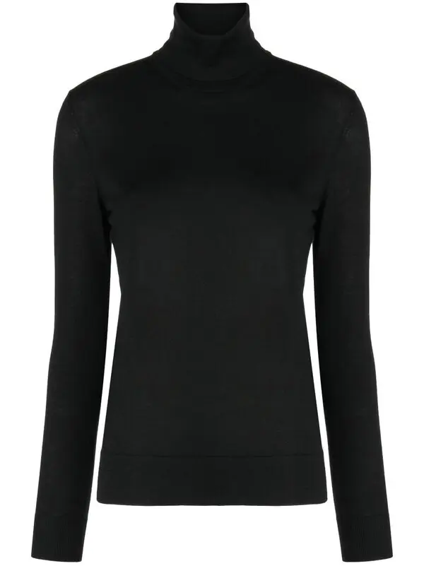 Ralph Lauren Roll-neck Cashmere Jumper - Black