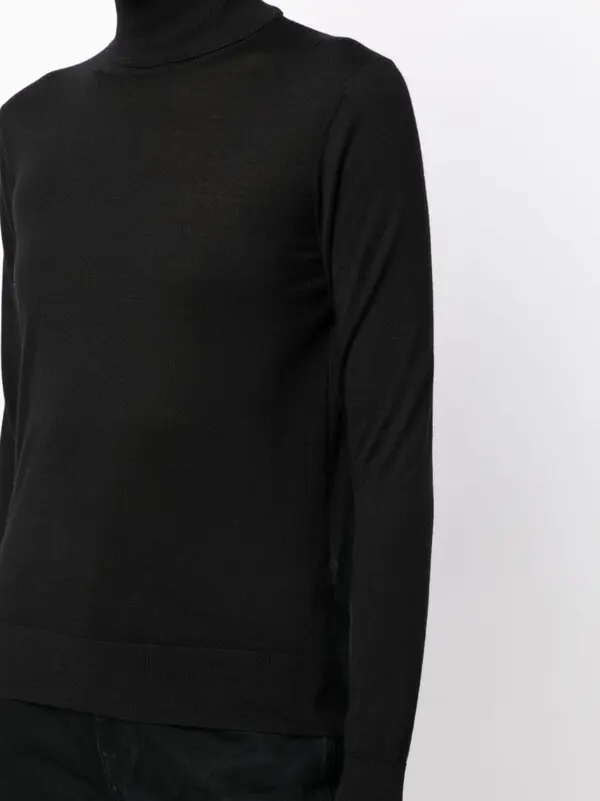 Ralph Lauren Roll-neck Cashmere Jumper - Black