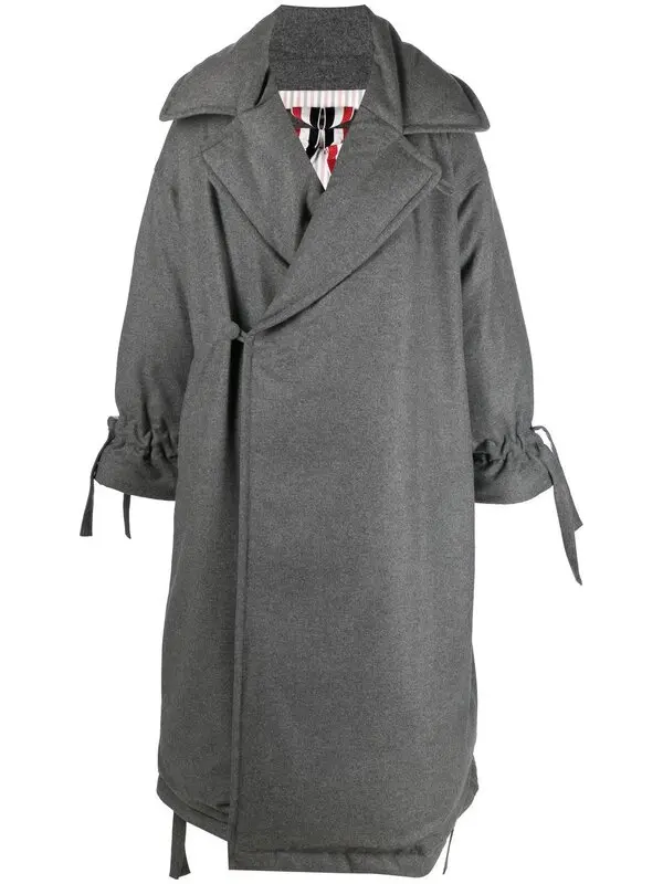 Thom Browne Padded Off-centre Button Coat