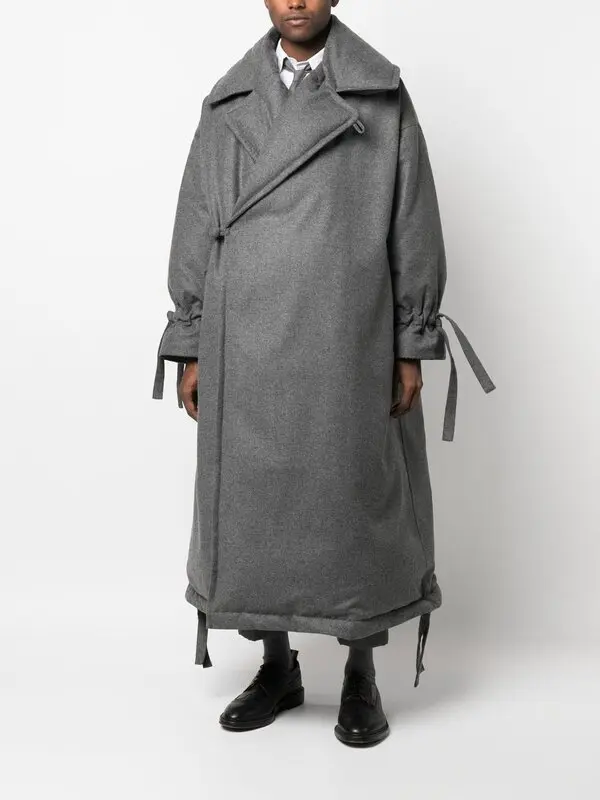 Thom Browne Padded Off-centre Button Coat