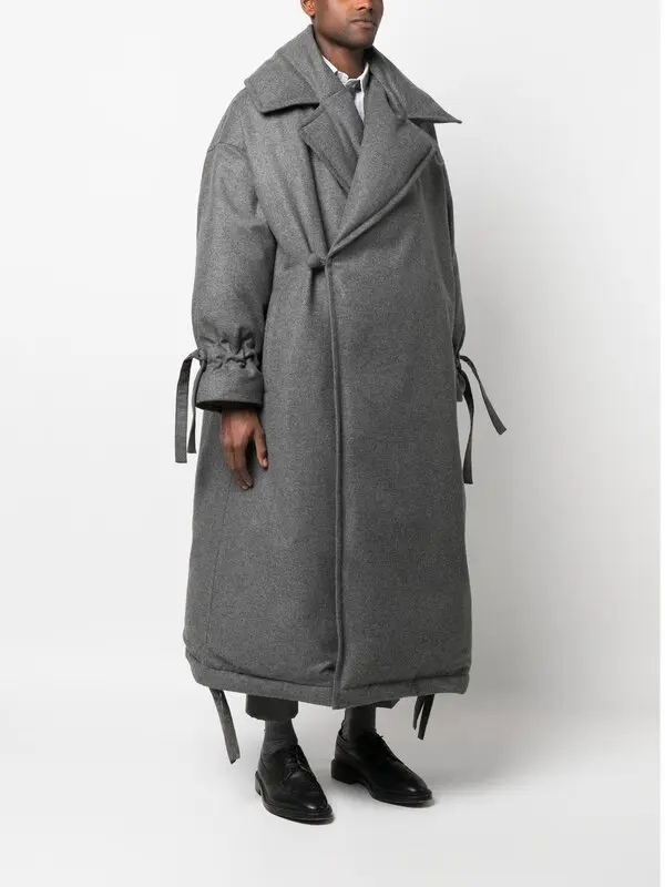 Thom Browne Padded Off-centre Button Coat