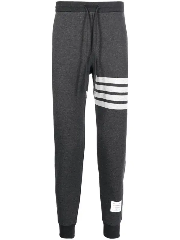 Thom Browne Signature 4-bar Stripe Track Pants - Grey