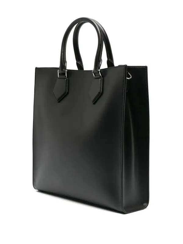 Dolce & Gabbana Logo-embossed Leather Tote