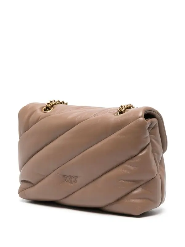 Pinko Love Puff Shoulder Bag - Brown
