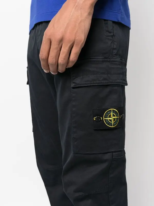Stone Island Compass Patch Cargo Trousers