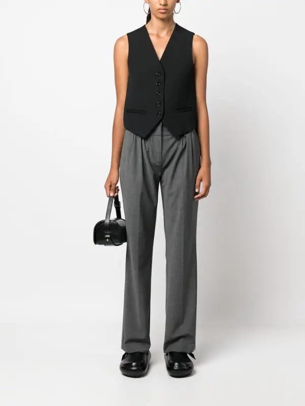 THE GARMENT High-waisted Tailored Trousers