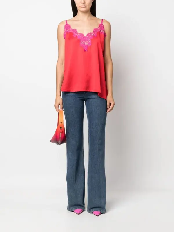 Dsquared2 Lace-panelled Cami Top