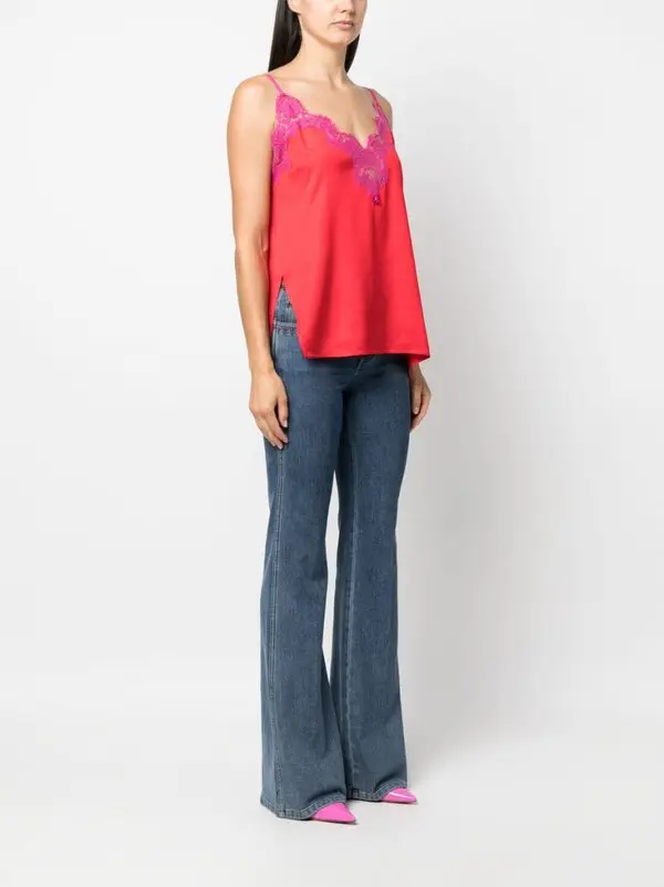 Dsquared2 Lace-panelled Cami Top