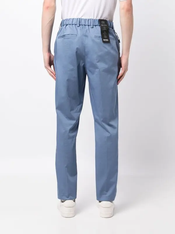BOSS Tailored Trousers With Logo Patch
