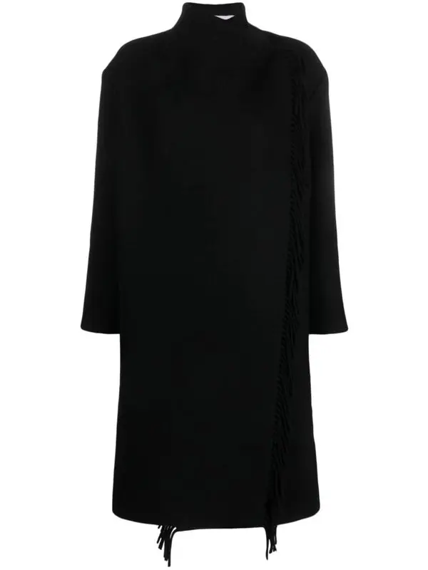 IRO PARIS Ricky Fringed Wool-blend Coat