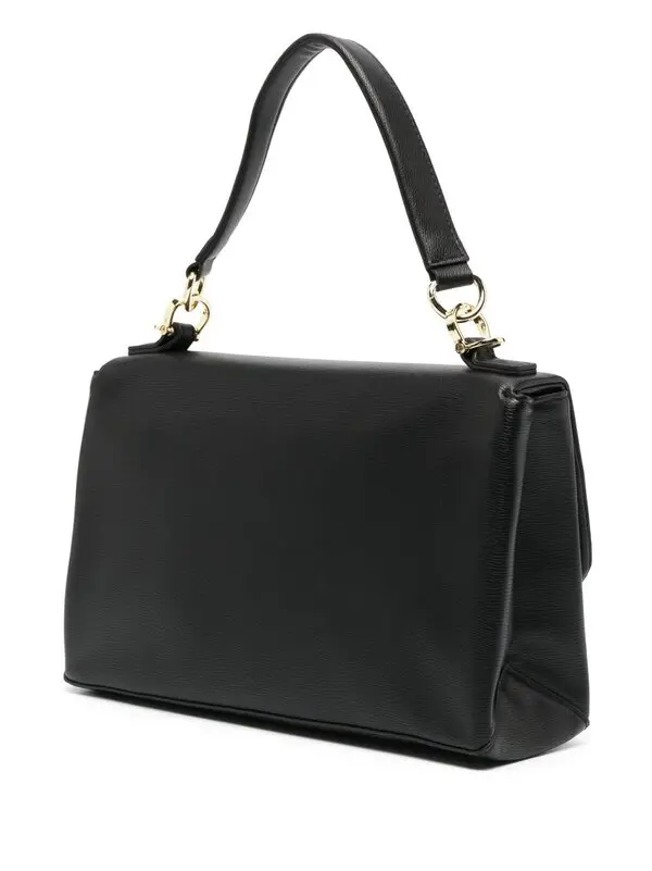 Moschino Hollies Logo-plaque Faux-leather Clutch