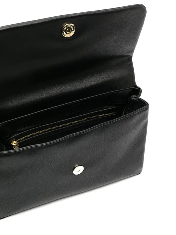 Moschino Hollies Logo-plaque Faux-leather Clutch