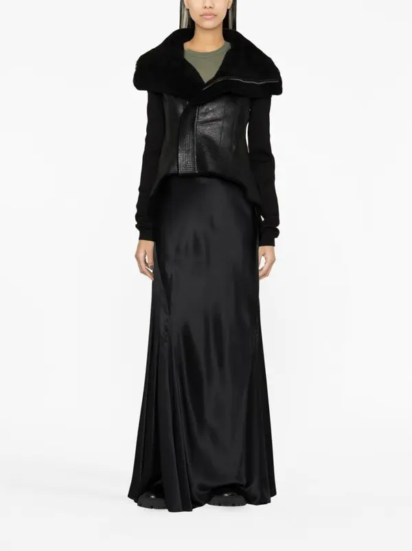 Rick Owens Leather Biker Jacket