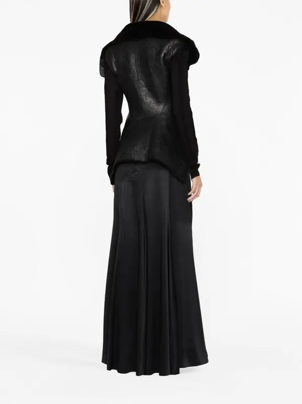 Rick Owens Leather Biker Jacket