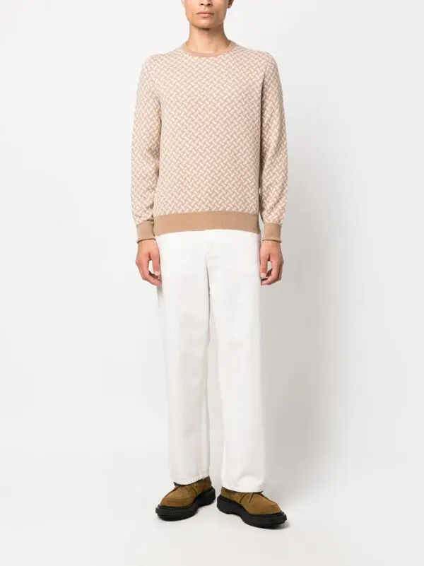 DRUMOHR Biscottino Crew-neck Cashmere Jumper