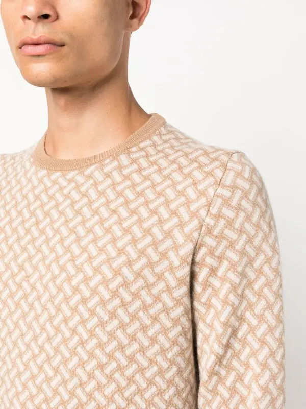 DRUMOHR Biscottino Crew-neck Cashmere Jumper