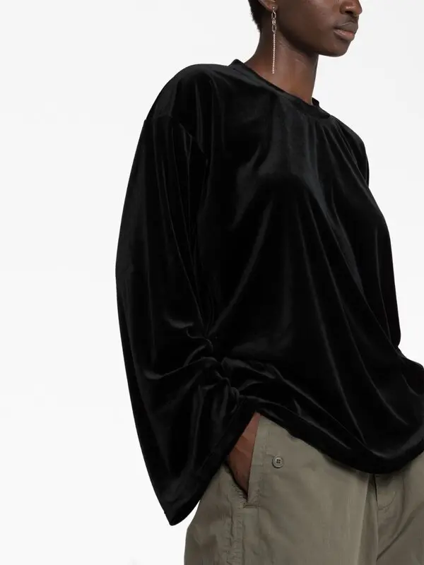 TOM FORD Velour Crewneck Sweatshirt