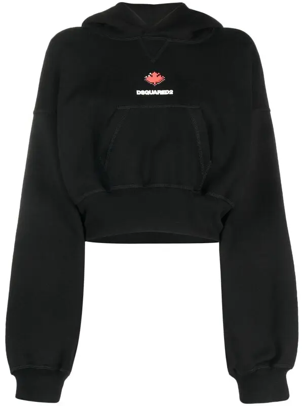 Dsquared2 Cropped Hoodie