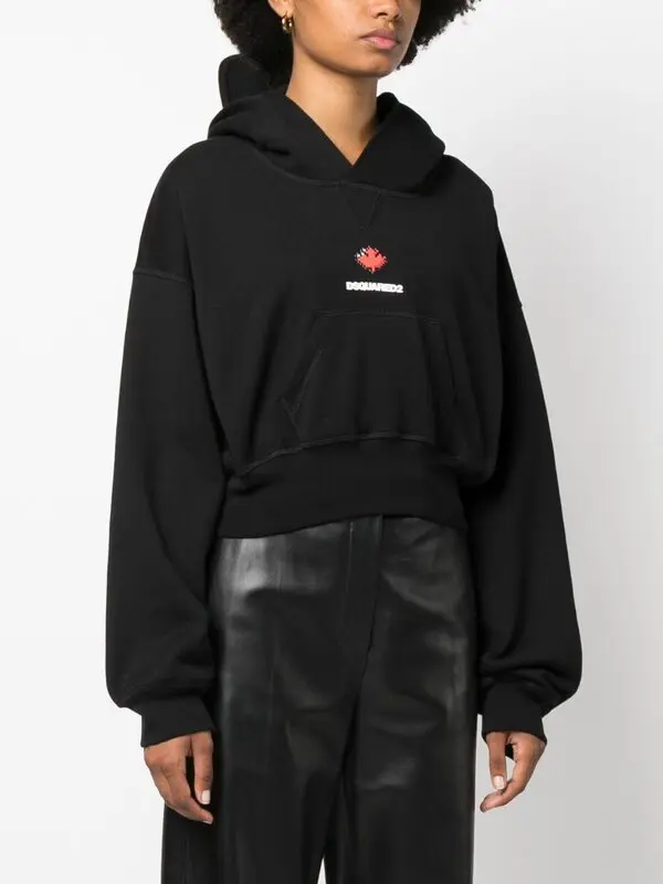 Dsquared2 Cropped Hoodie
