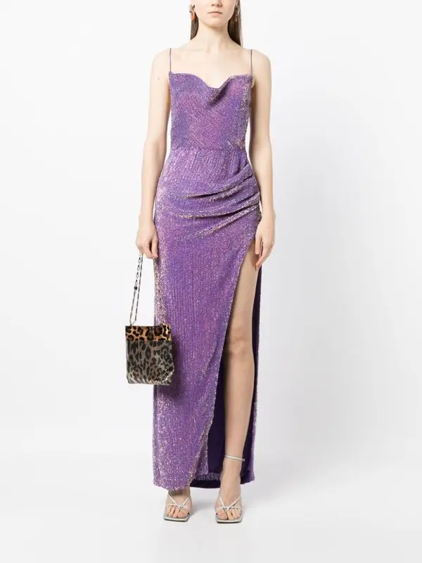 Retrofete Katya Sequin-embellished Gown