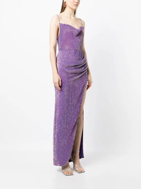 Retrofete Katya Sequin-embellished Gown
