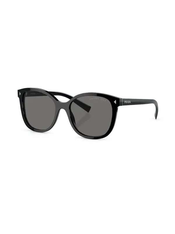 Prada Symbole Round-frame Sunglasses