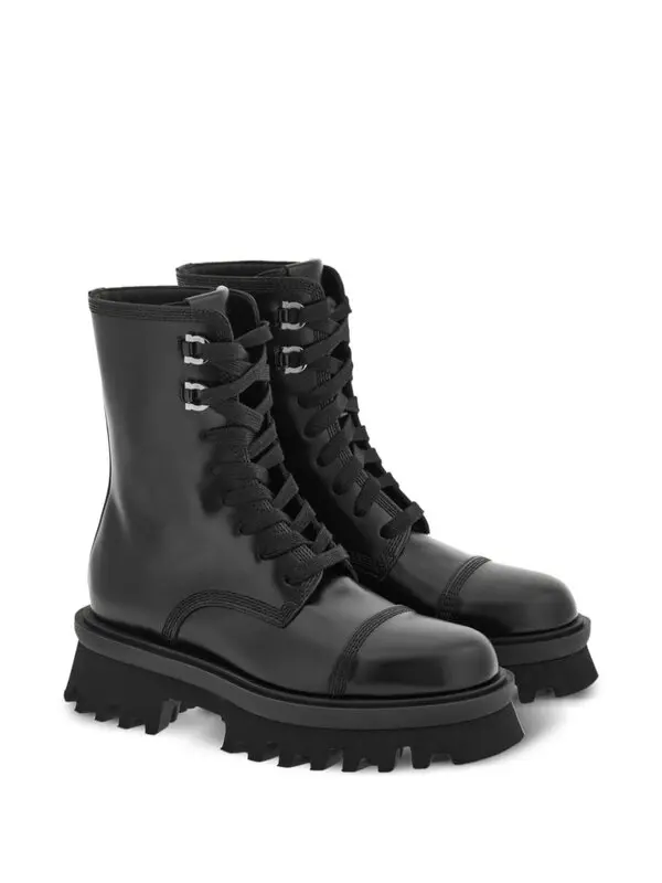 FERRAGAMO Chunky-sole Combat Boots
