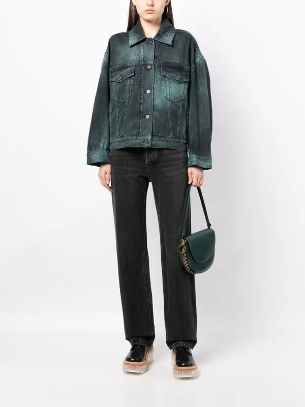 Stella McCartney Tie-dye Denim Jacket - Blue