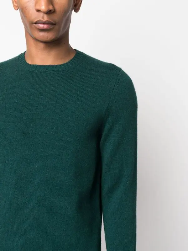 DRUMOHR Crew-neck Cashmere Sweater - Green