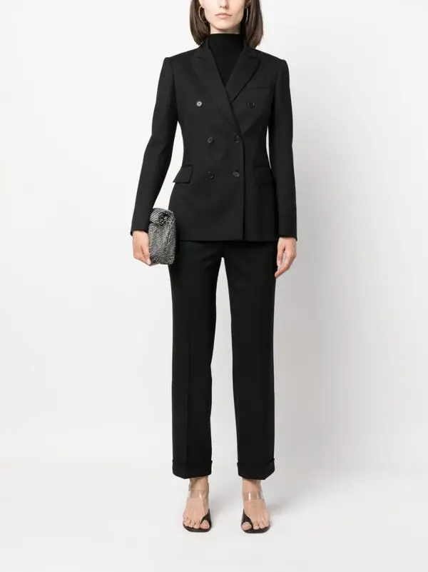 P.a.r.o.s.h Double-breasted Wool-blend Blazer