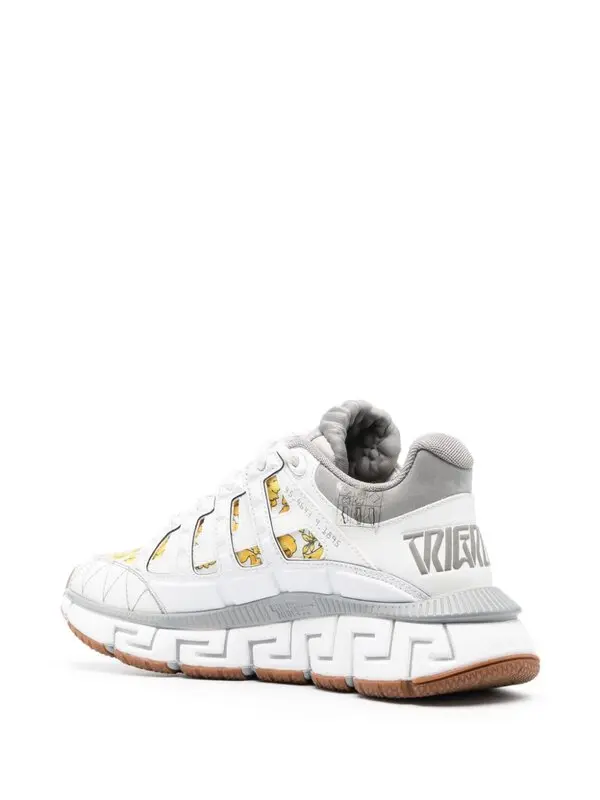 Versace Trigreca Low-top Sneakers - White