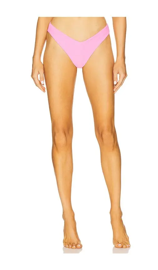 Beach Riot Vanessa Bikini Bottom - Prism Pink