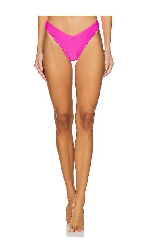 Beach Riot Vanessa Bikini Bottom - Ultra Pink