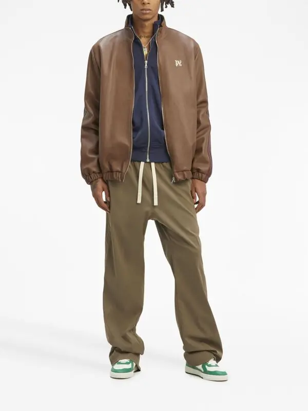 Palm Angels Straight-leg Drawstring Trousers