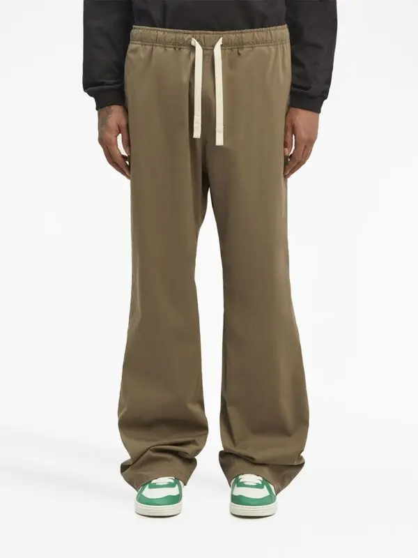 Palm Angels Straight-leg Drawstring Trousers